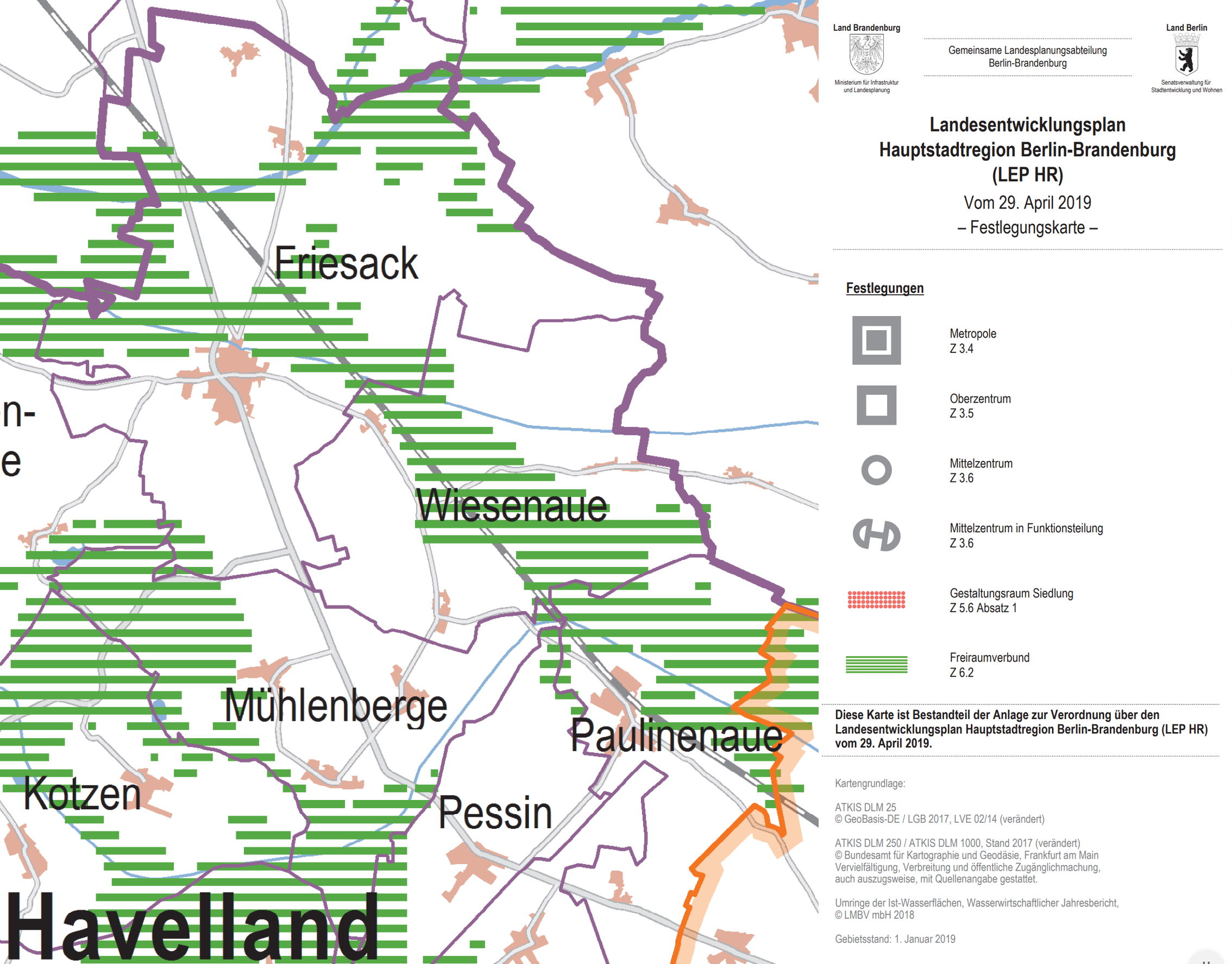 Landesentwicklungsplan der Hauptstadtregion Berlin-Brandenburg ...